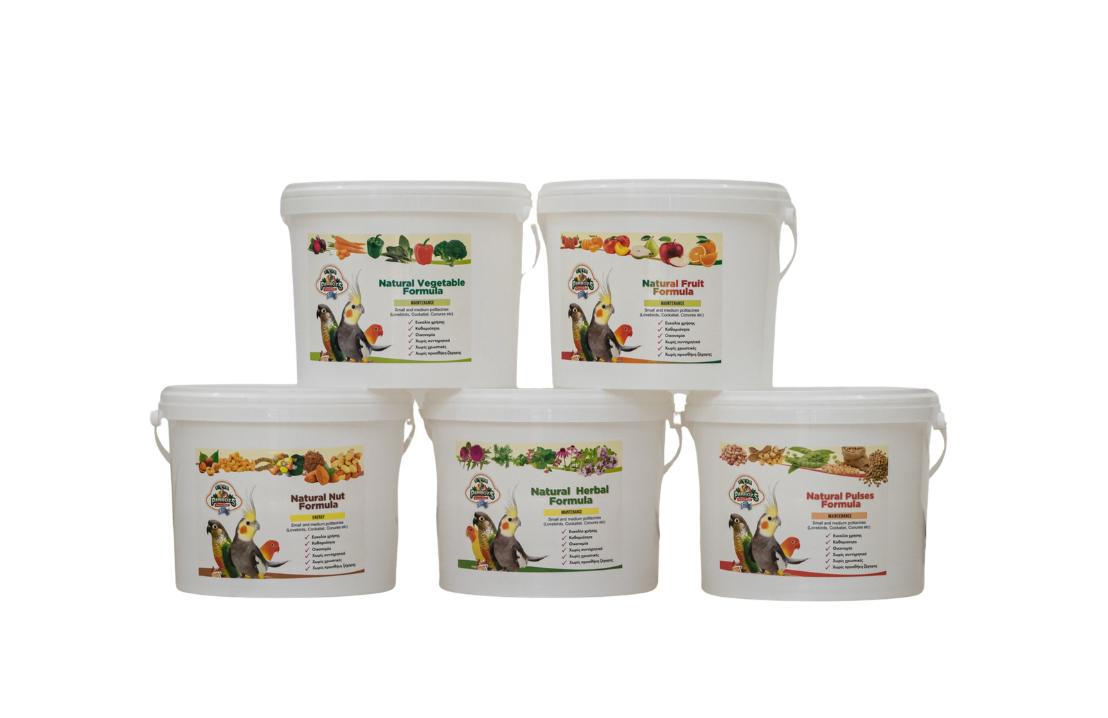 EVIA PARROTS Natural Nut Formula Energy 2kg » Αγοράσε το Online από Pet ...